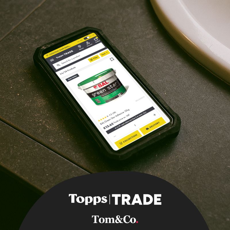 Tom&Co Launches Topps Tiles Trade Adobe Commerce Site